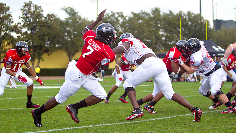 I'll Be Leaving Now - Under Armour All-America Game -- Day 1 Practice ...