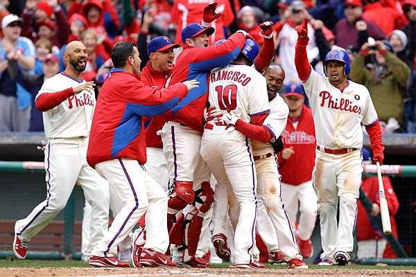 Philadelphia Phillies found a way to win on Opening Day