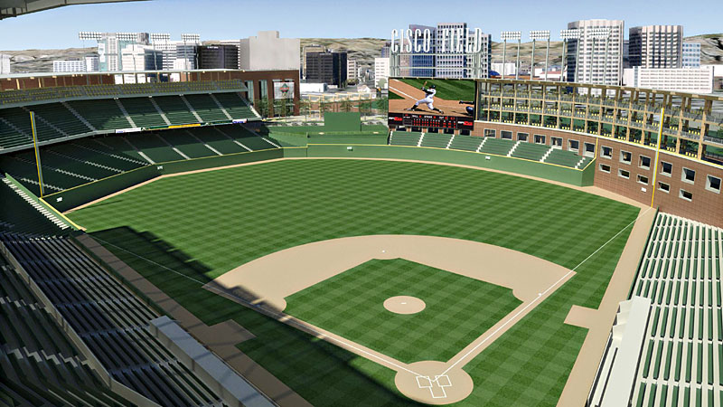 A's Stadium Renderings - Conceptual plans for A's proposed ballpark in ...
