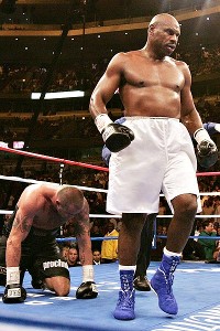 Oliver McCall, at age 46, is doing his level best to carry on boxing