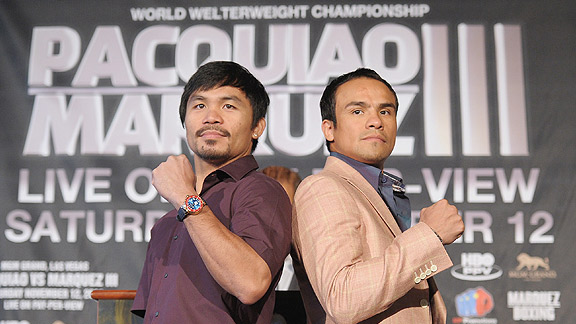 Pacquiao versus Marquez III - Pacquiao-Marquez: Old foes - ESPN