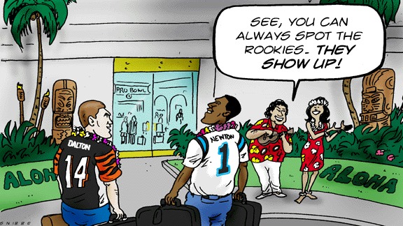 Kurt Snibbe's Page 2 cartoon caption contest winner - Page 2 - ESPN