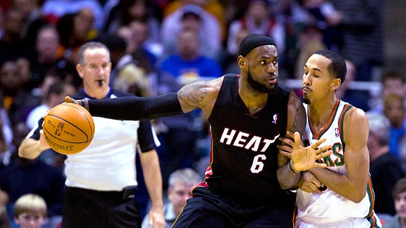 After much promise, LeBron thriving in post - ESPN - Miami Heat Index- ESPN