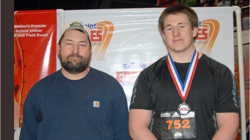Simplot Shot put winner Aaron Castle - 2012 Simplot Donna Boys Gallery ...