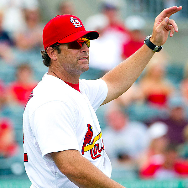 St. Louis manager Matheny returns to dugout (The Associated Press)