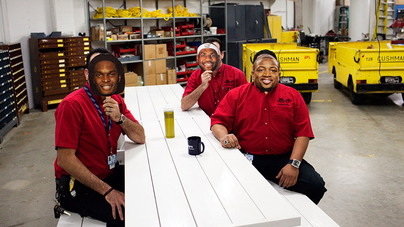 AmericanAirlines Arena Staff - One Day One Game Unseen - ESPN