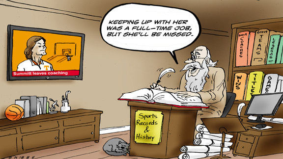 An illustrated tribute to Pat Summitt - ESPN - Visuals - ESPN Playbook ...