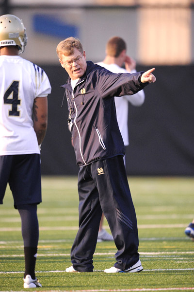 ND safeties coach Bob Elliott opens up about kidney transplant ...