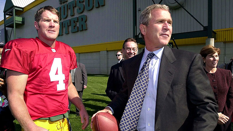 George W. Bush - Presidents Playing Football - ESPN