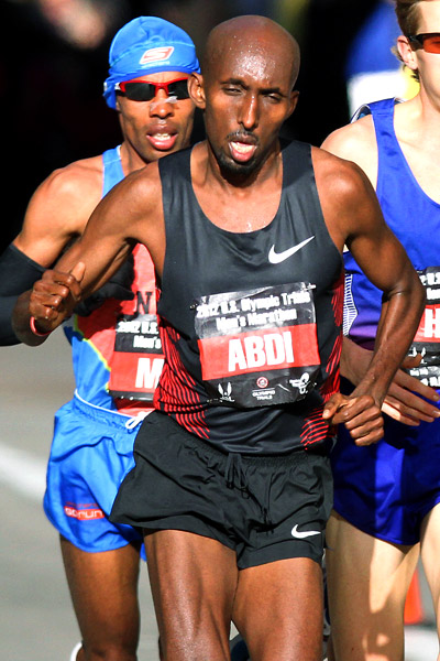 2012 London Olympics -- Abdi Abdirahman prepares for fourth Games