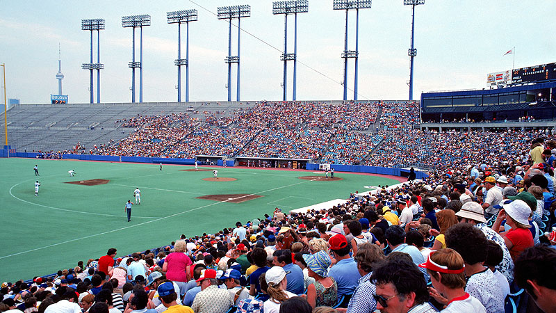 Exhibition Stadium - Jim Caple's Worst Ballparks - ESPN