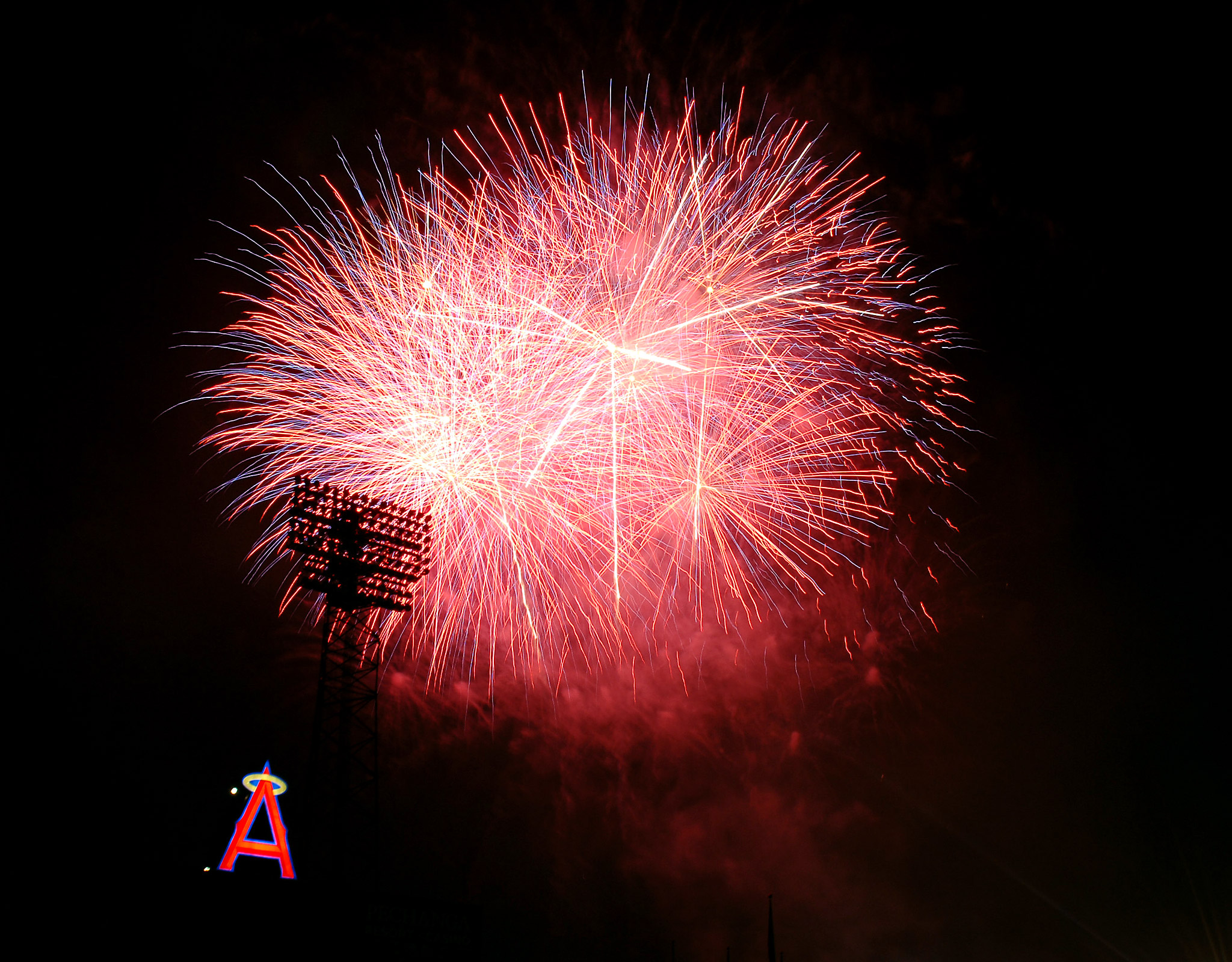Fourth of July, Los Angeles Angels - Fireworks and Sports: A Perfect ...