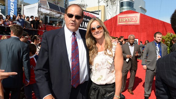 Chris Berman and Brandi Chastain - 2012 Red Carpet Recap - ESPN