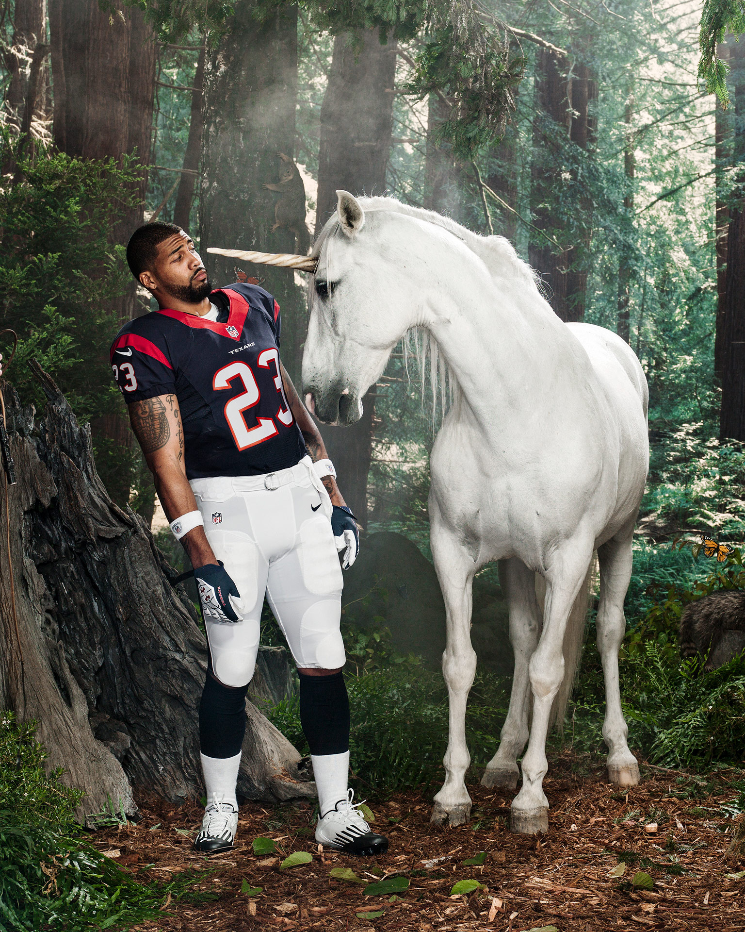 Arian Foster - Behind the Scenes of Arian Foster Cover Shoot - ESPN