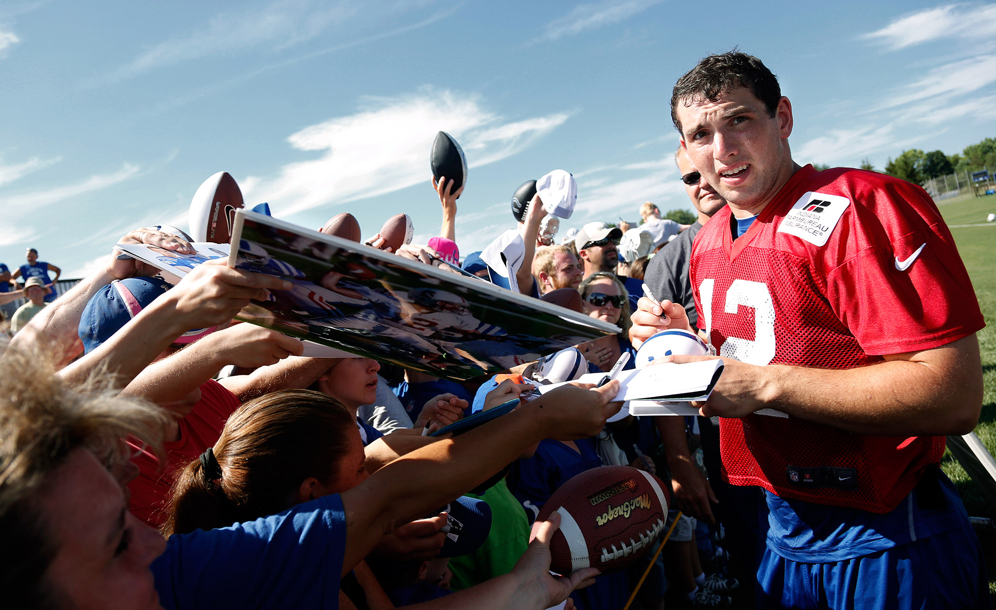 Good Luck - Fans at NFL Training Camps - ESPN