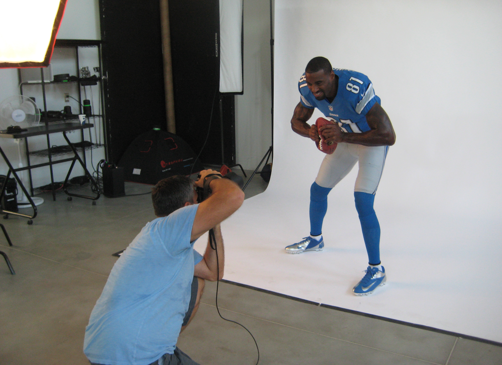 Calvin Johnson - ESPN The Magazine: Calvin Johnson Cover Shoot - ESPN