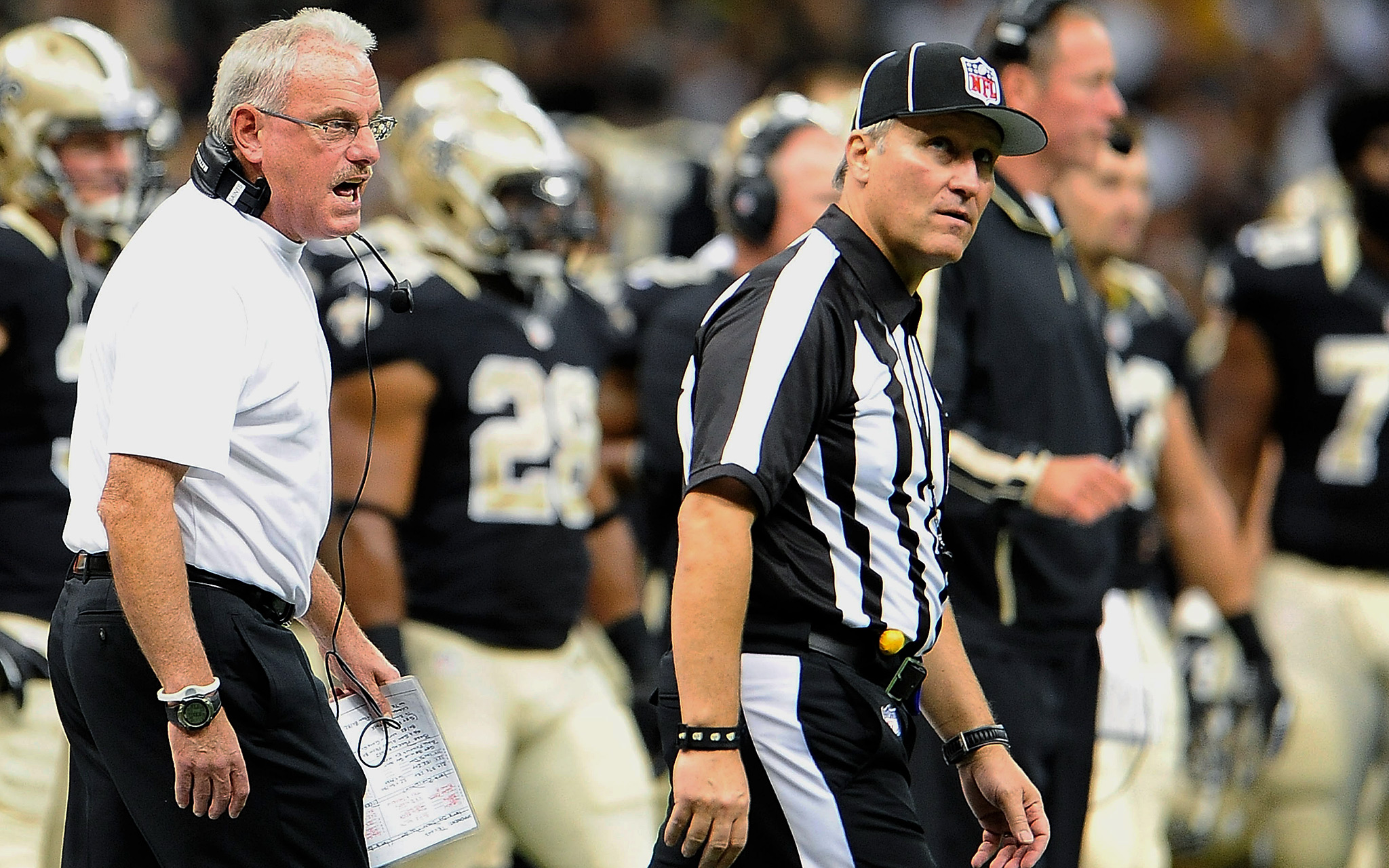 Saints assistant Joe Vitt - NFL Replacement Refs: The Outrage - ESPN