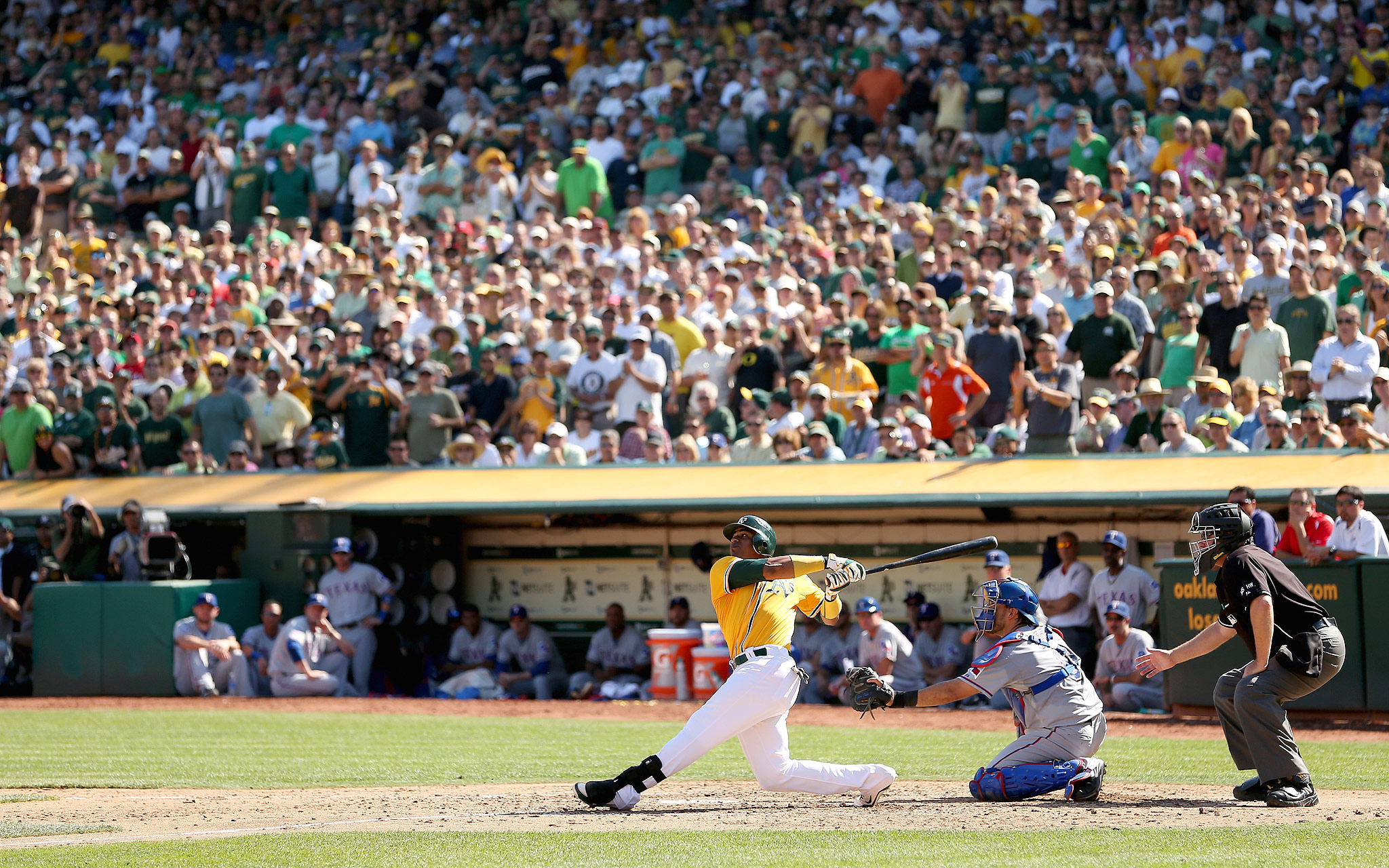 A's for Effort - Photos of the Day October 4, 2012 - ESPN