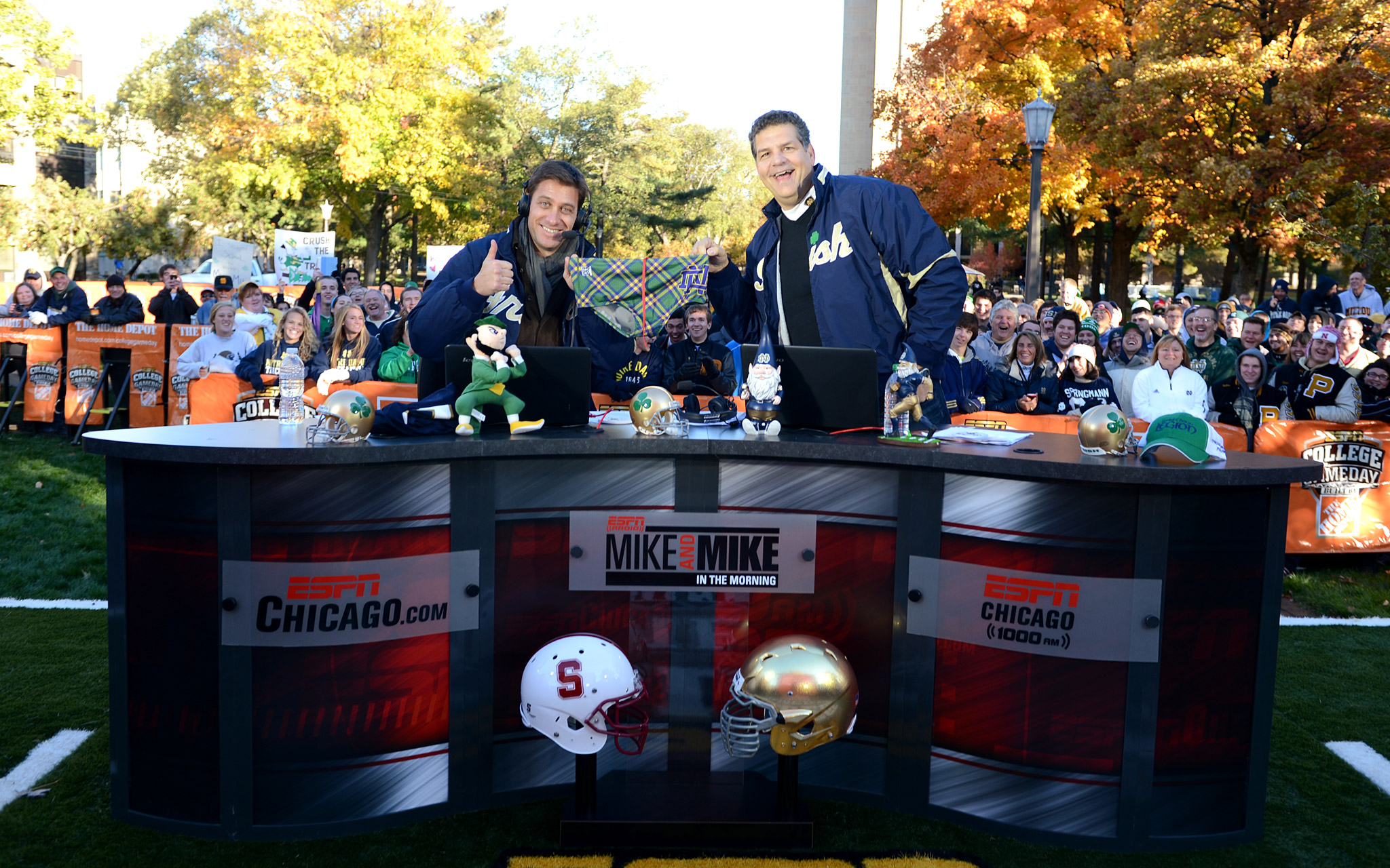 Mike and Mike at Notre Dame - ESPN Radio Mike and Mike at Notre Dame ...