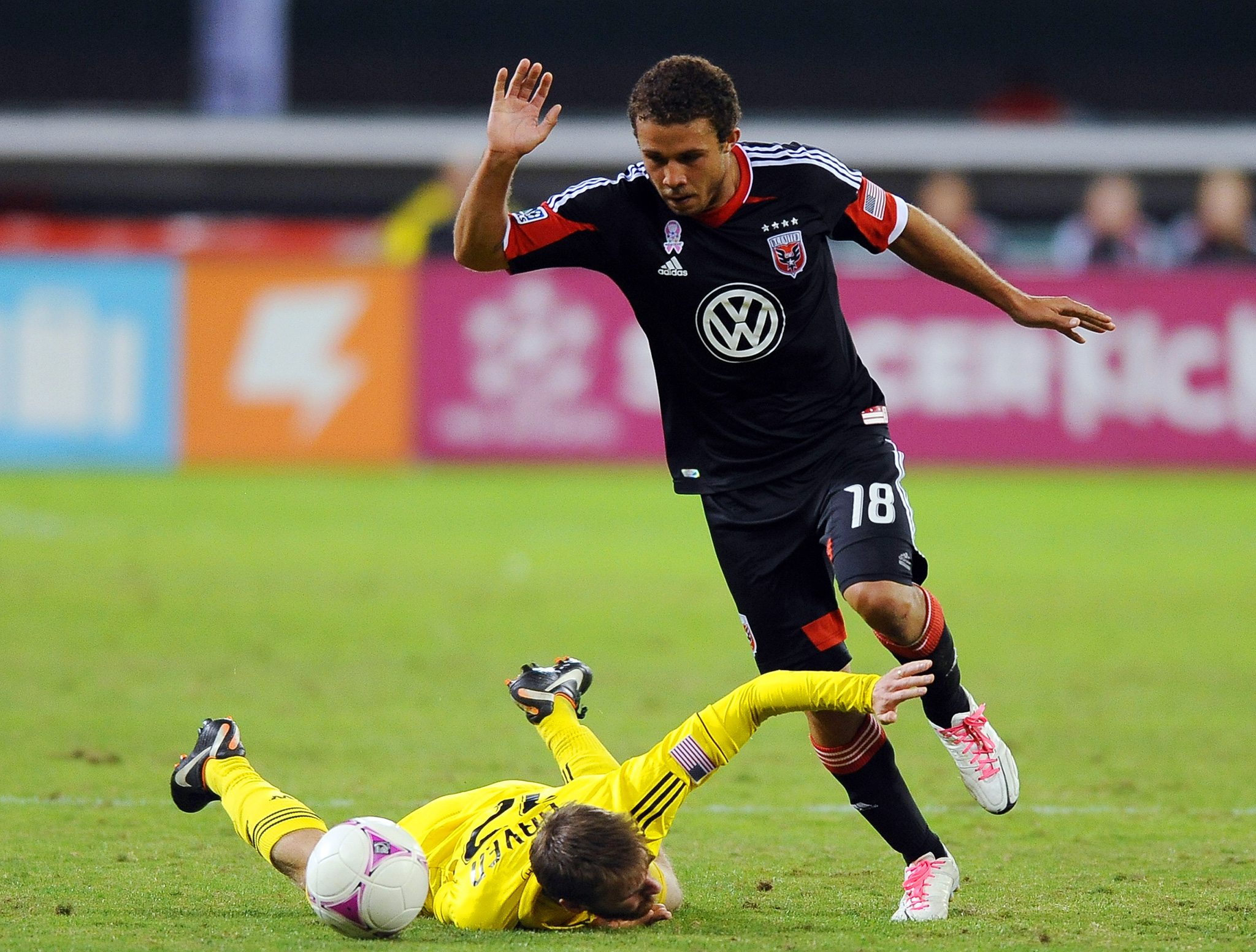 Nick DeLeon and Eddie Gaven - MLS Soccer: Oct.15 - 21, 2012 - ESPN