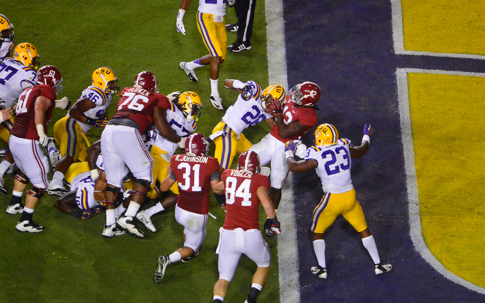 8:10 p.m. #1day1game - Alabama vs. LSU - One Day, One Game - ESPN