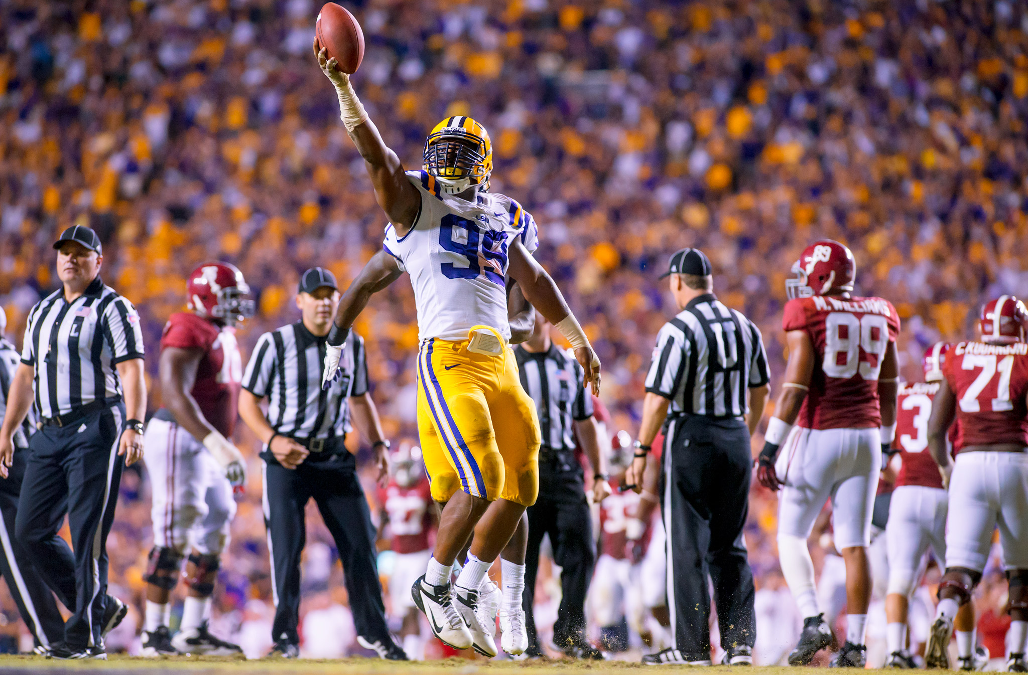 Sam Montgomery - LSU-Alabama: One Day, One Helluva Game - ESPN
