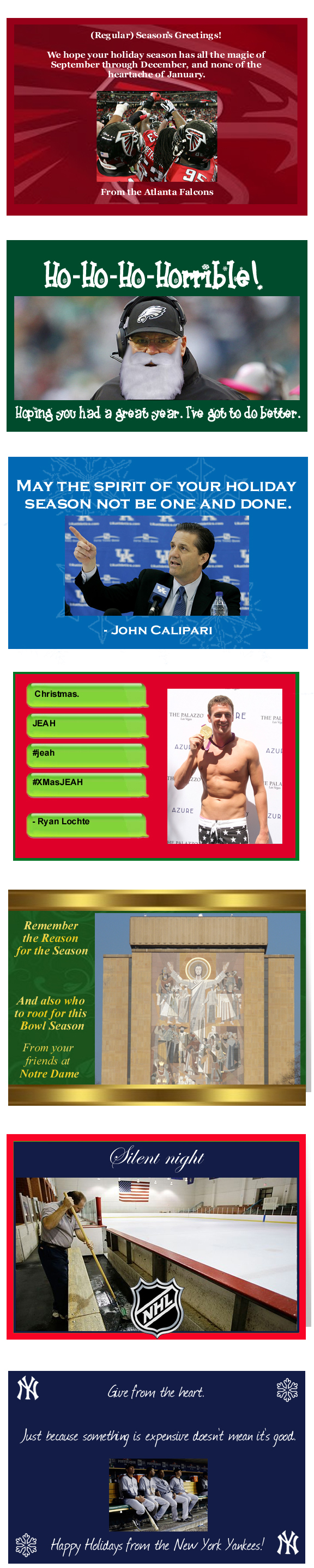 Inside Playbook's holiday card collection - ESPN - Fandom - ESPN ...