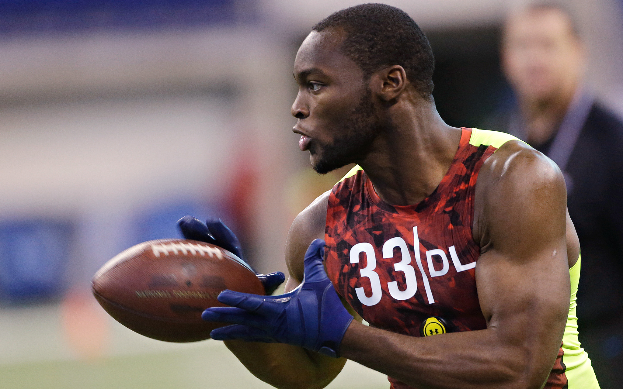 Holding On - NFL Combine - ESPN