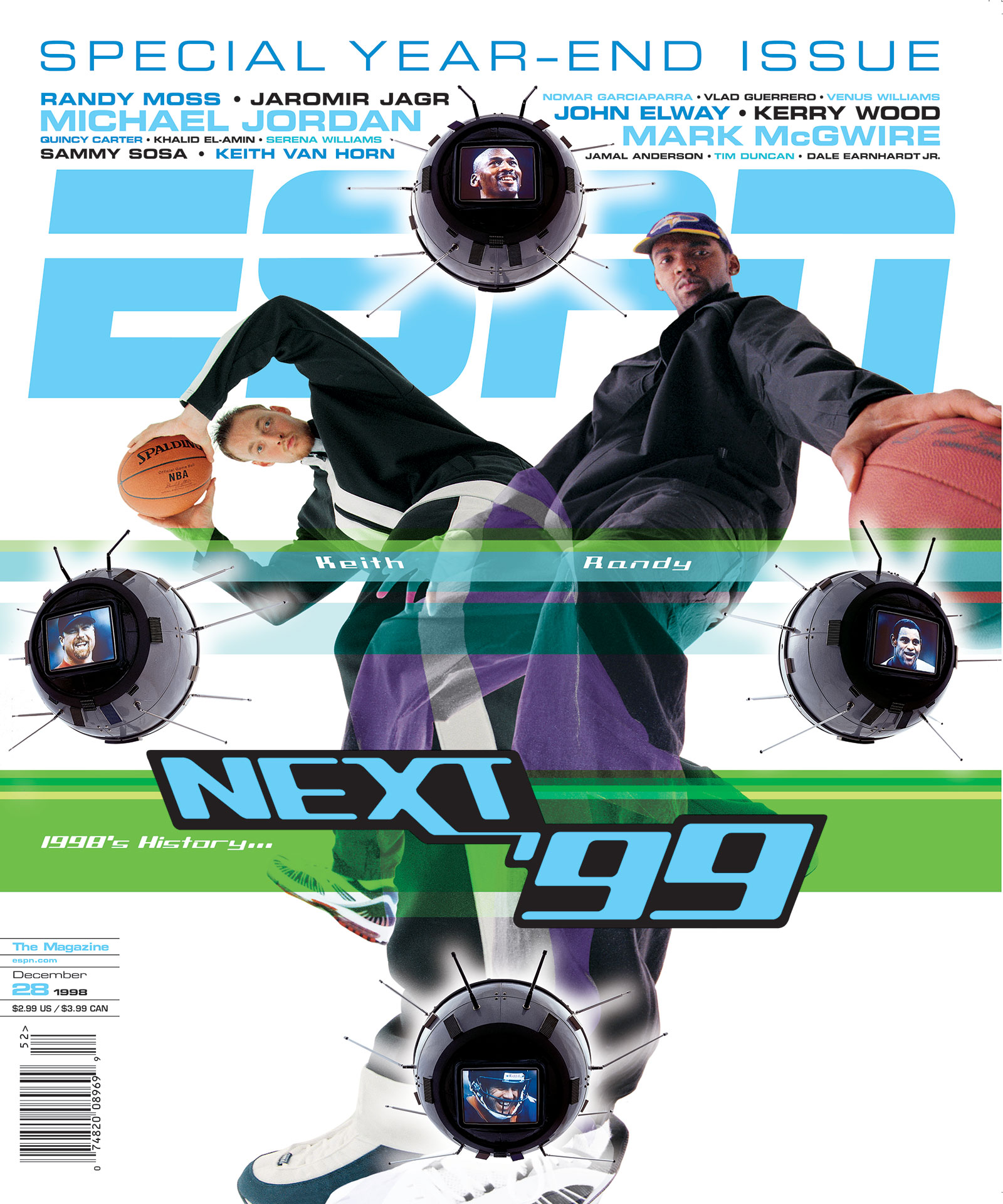 ESPN The Magazine Covers - ESPN The Magazine 1998 Covers - ESPN