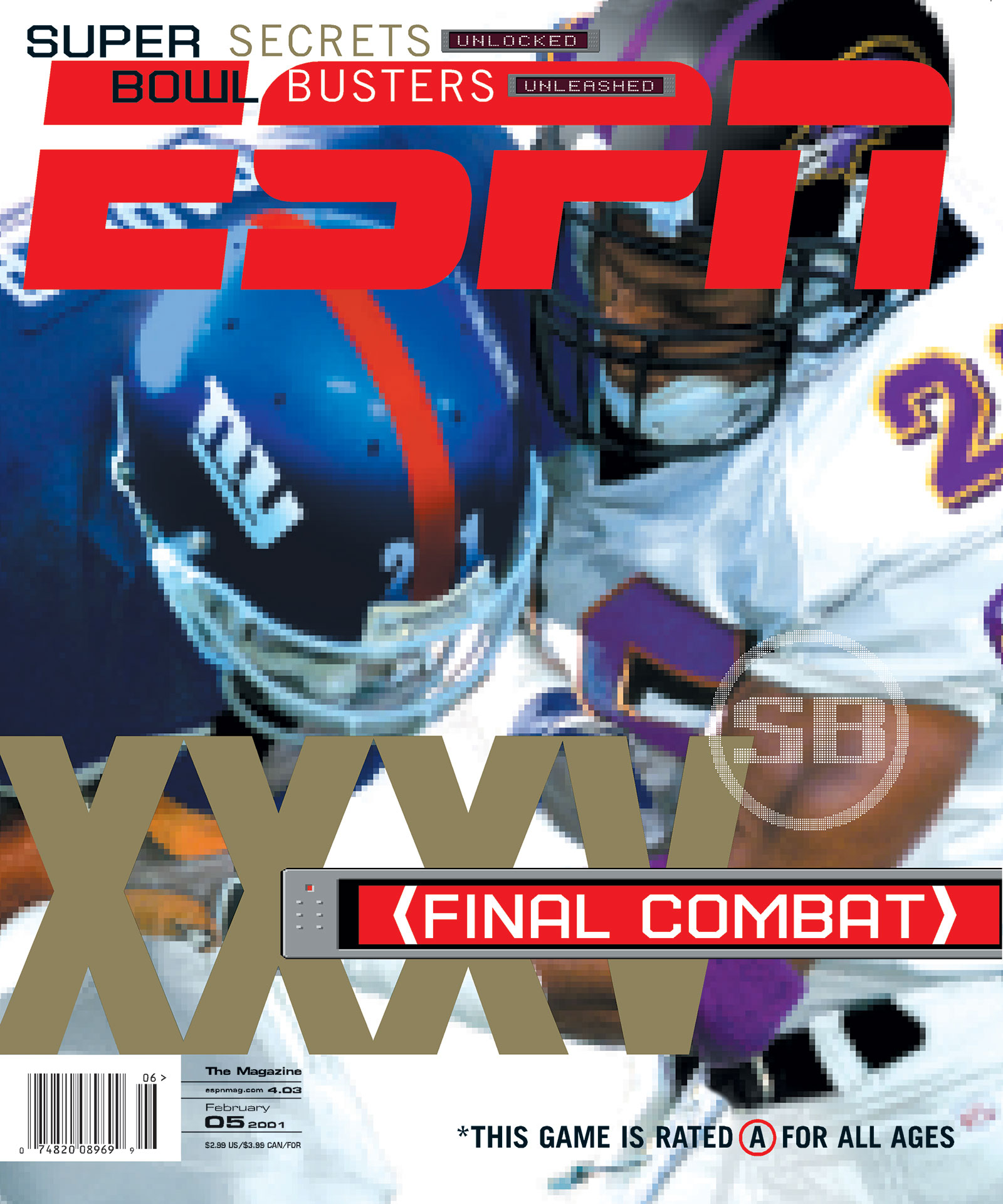 ESPN The Magazine Covers - ESPN The Magazine 2001 Covers - ESPN