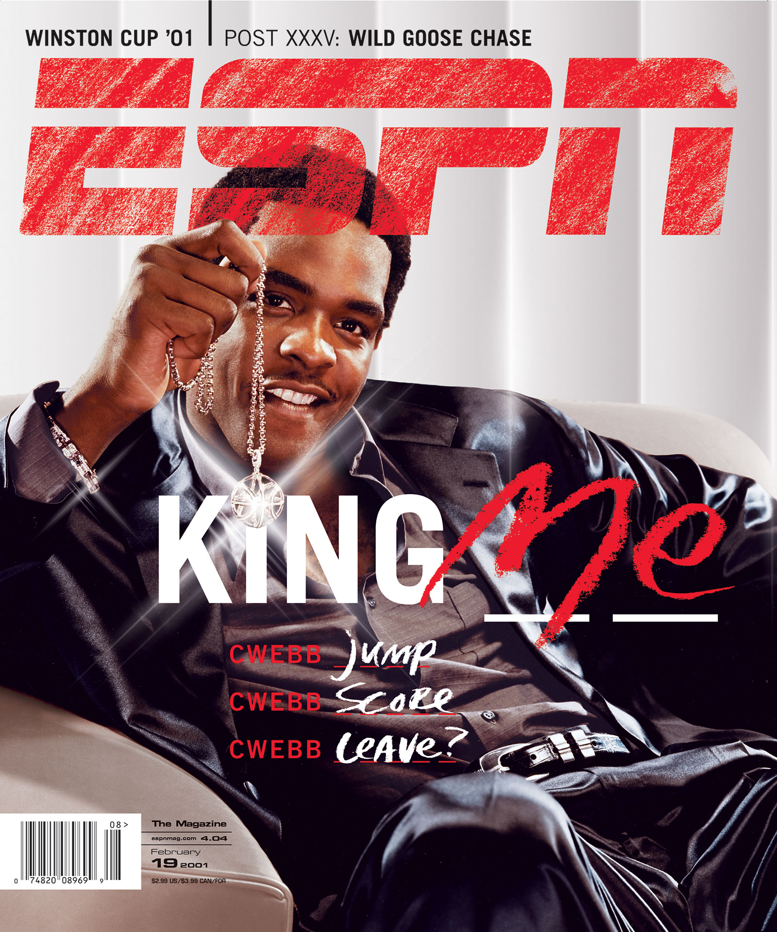 ESPN The Magazine Covers - ESPN The Magazine 2001 Covers - ESPN