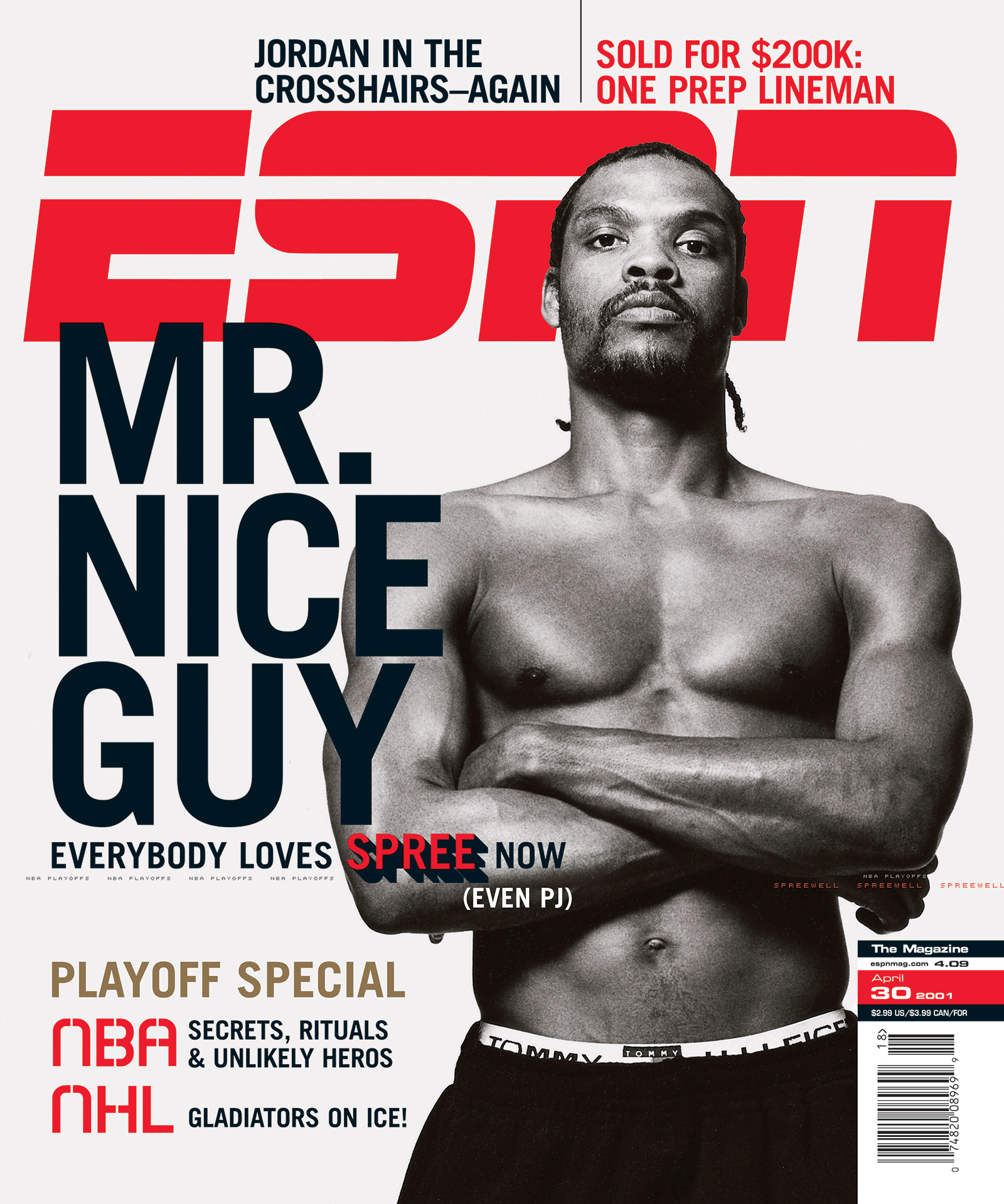 ESPN The Magazine Covers - ESPN The Magazine 2001 Covers - ESPN
