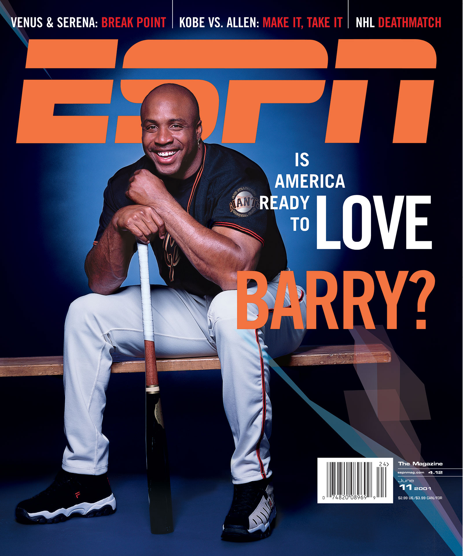 ESPN The Magazine Covers - ESPN The Magazine 2001 Covers - ESPN
