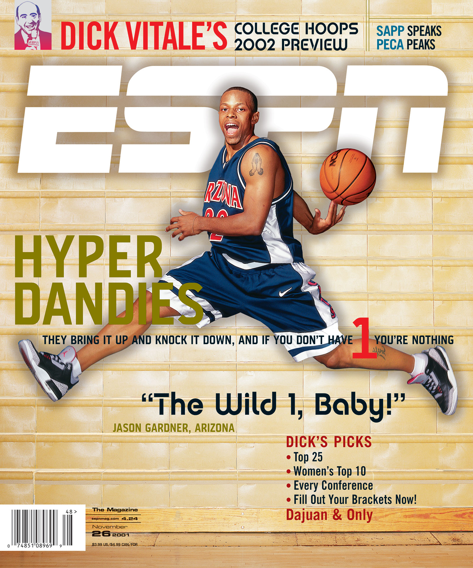 ESPN The Magazine Covers - ESPN The Magazine 2001 Covers - ESPN