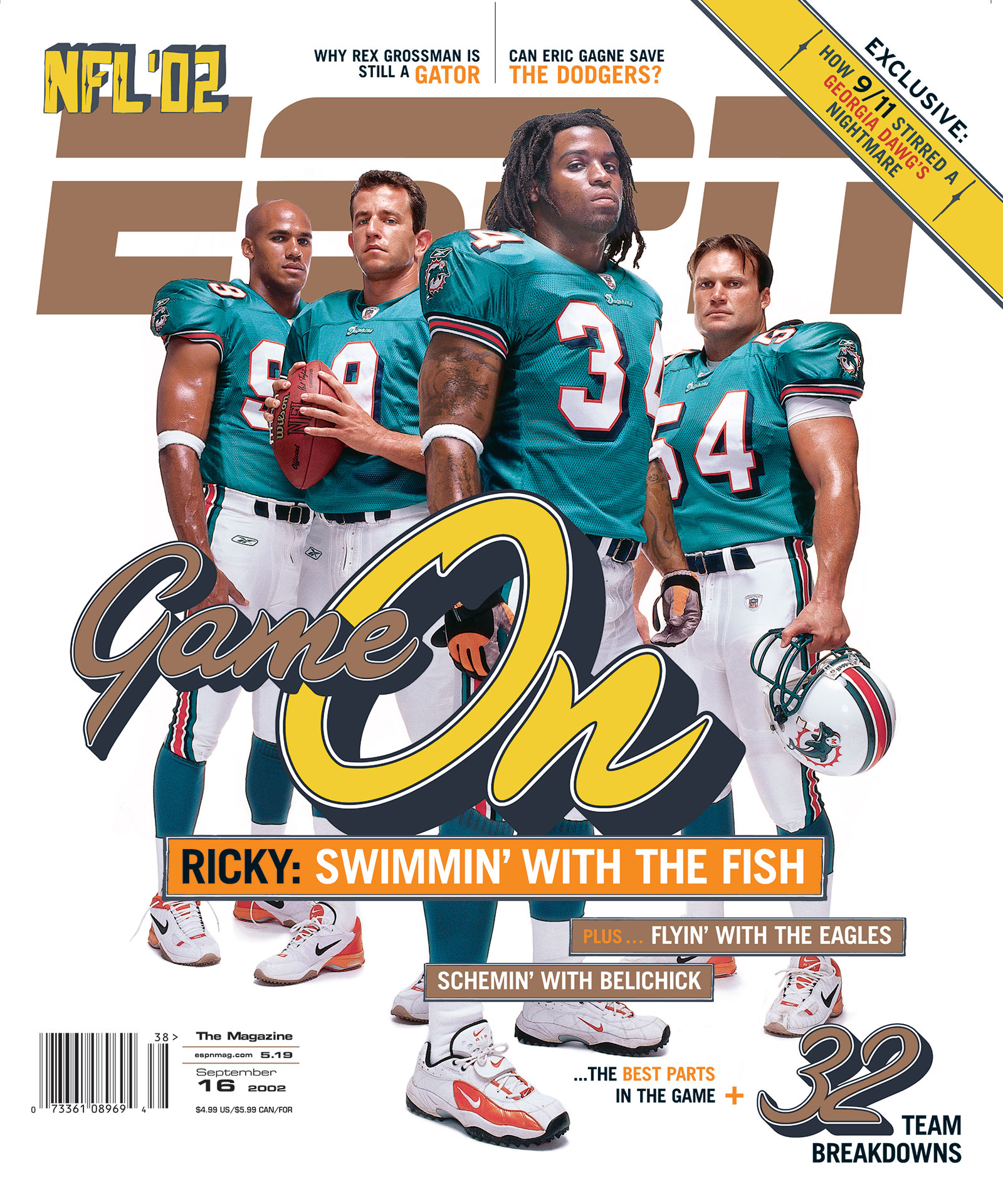 ESPN The Magazine Covers - ESPN The Magazine 2002 Covers - ESPN