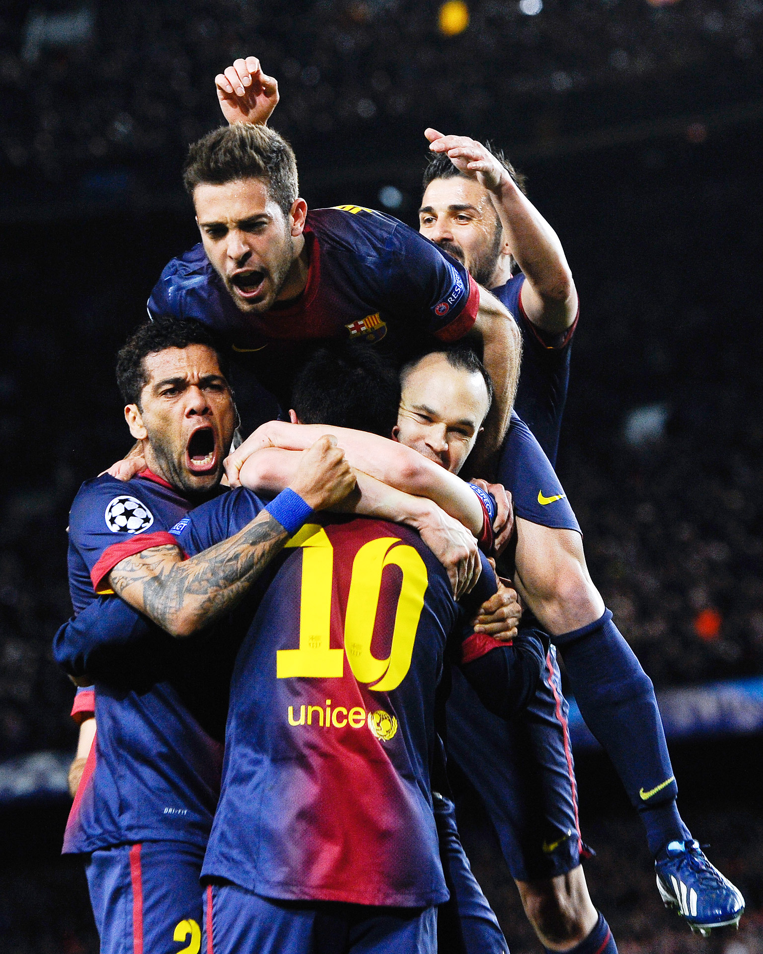 Messi Celebration - The Week in Pictures for March 11-13, 2013 - ESPN