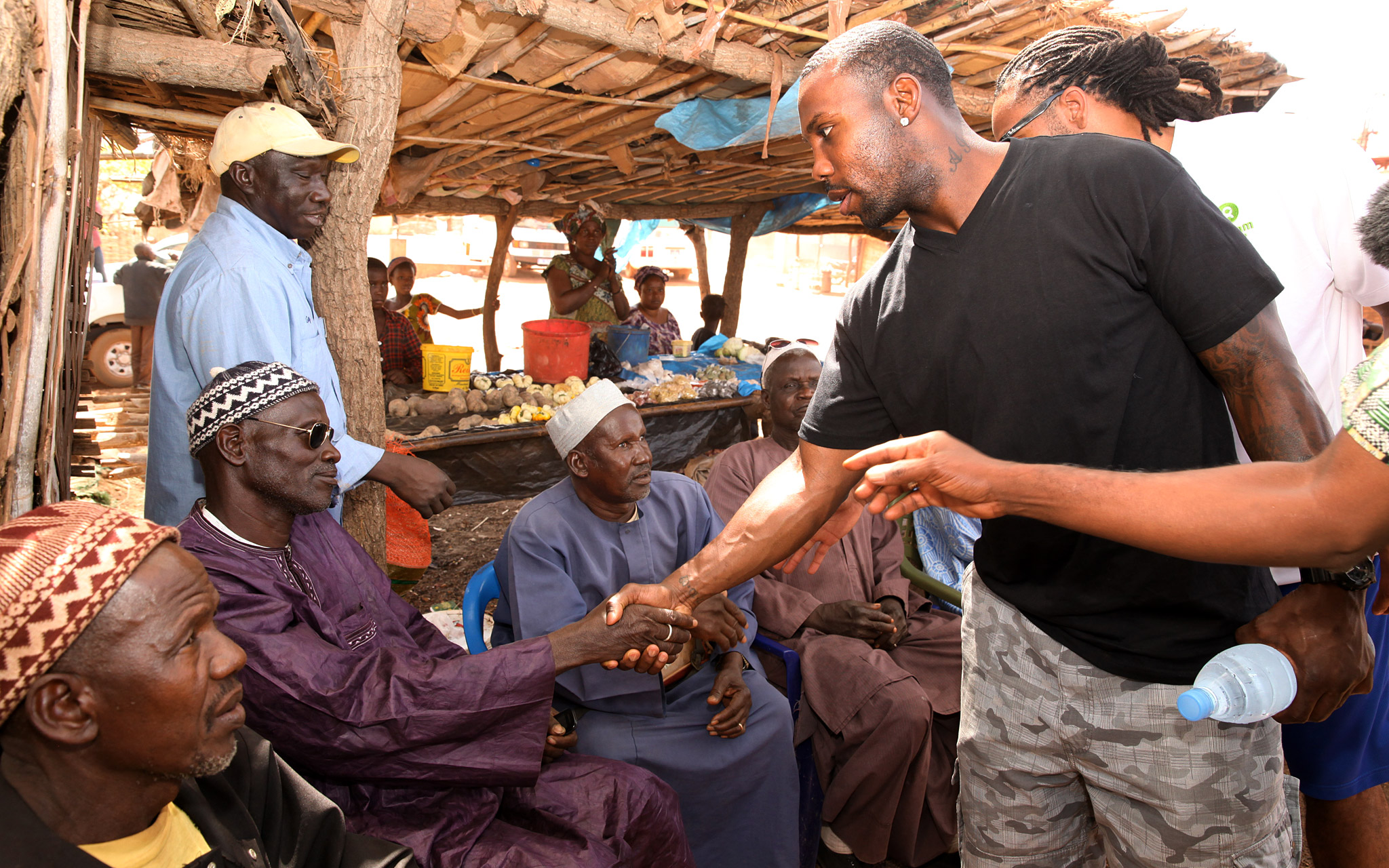 Warm Greetings - NFL Players Visit Africa - ESPN