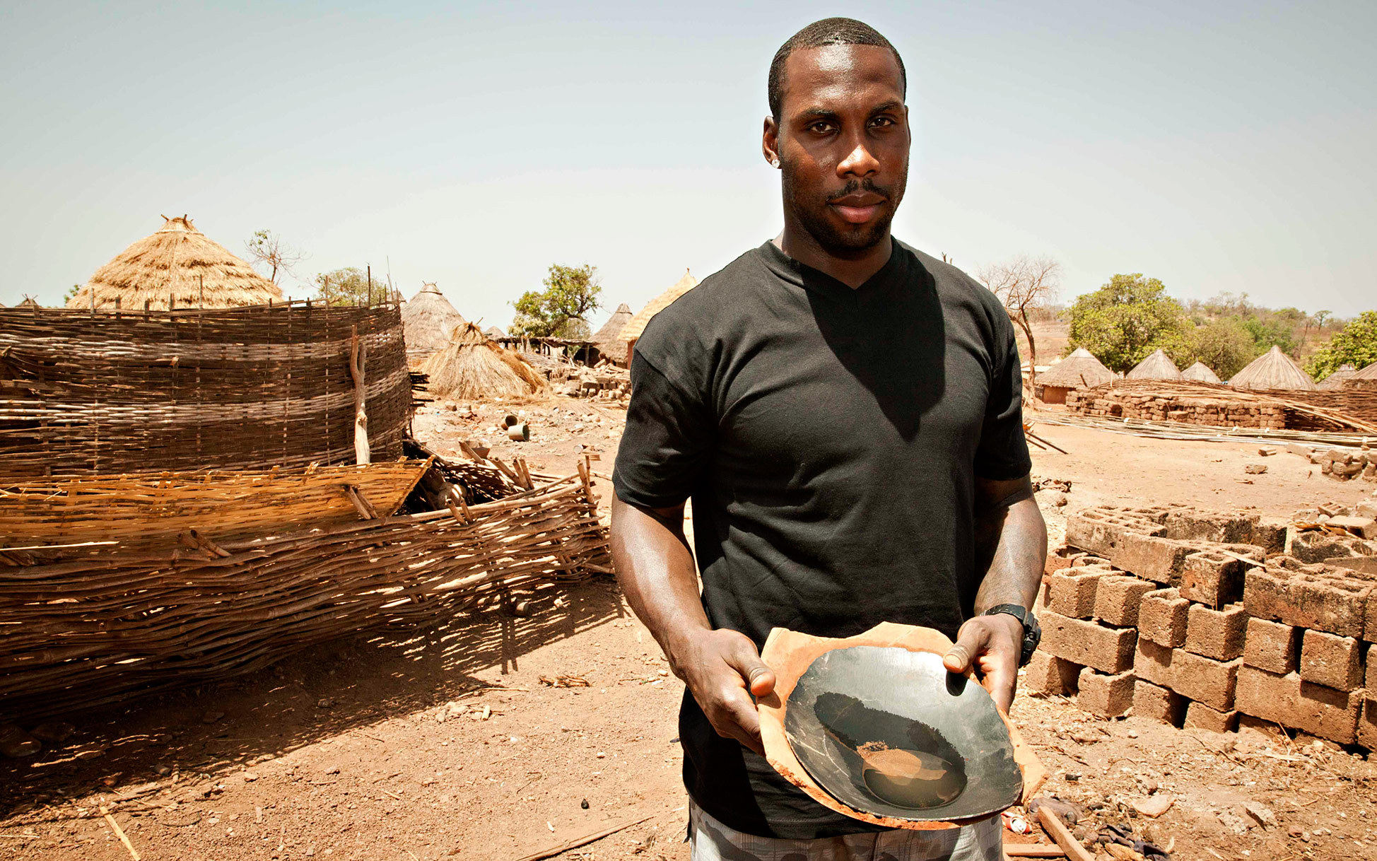 The Result - NFL Players Visit Africa - ESPN