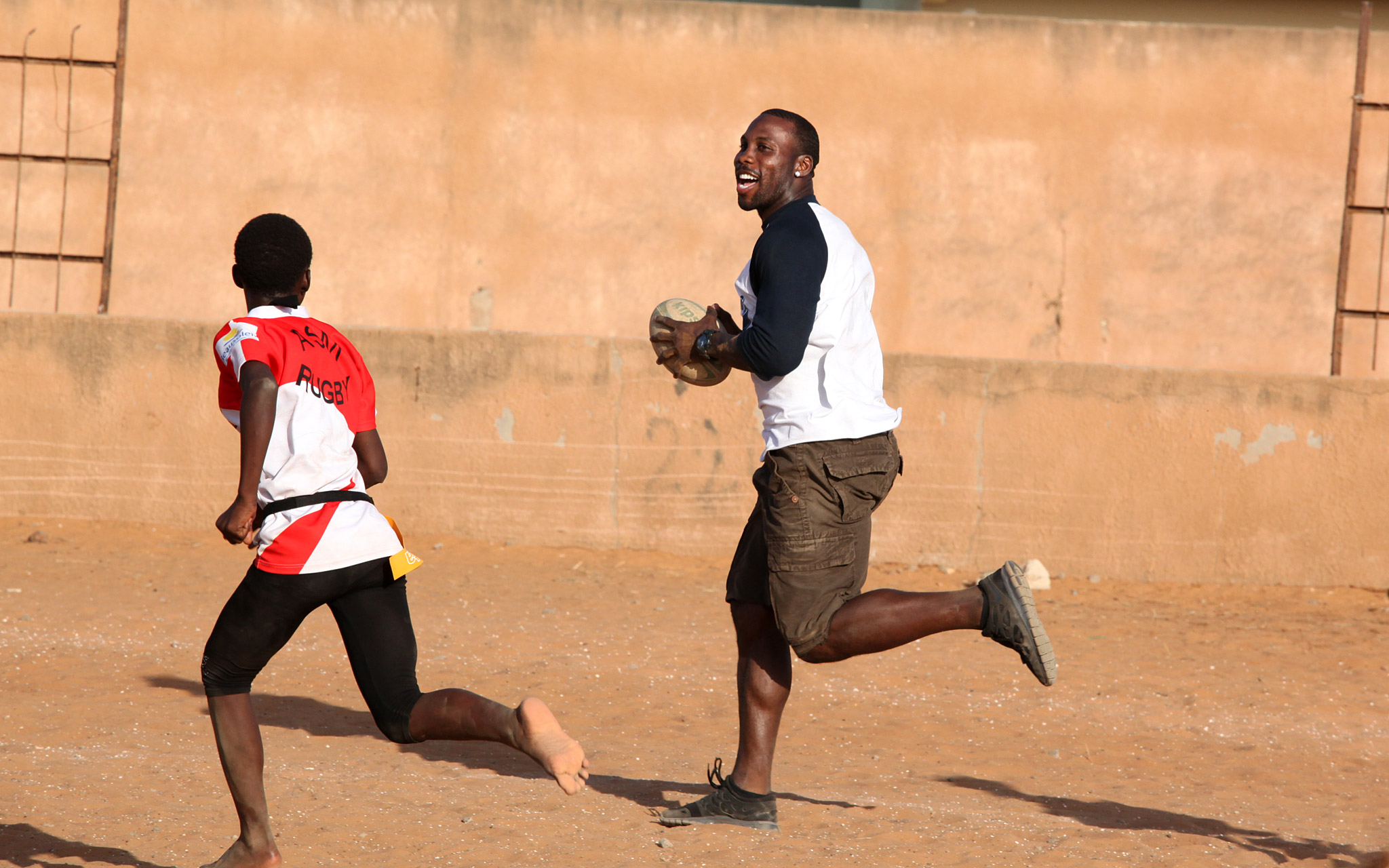 In The Open Field - NFL Players Visit Africa - ESPN