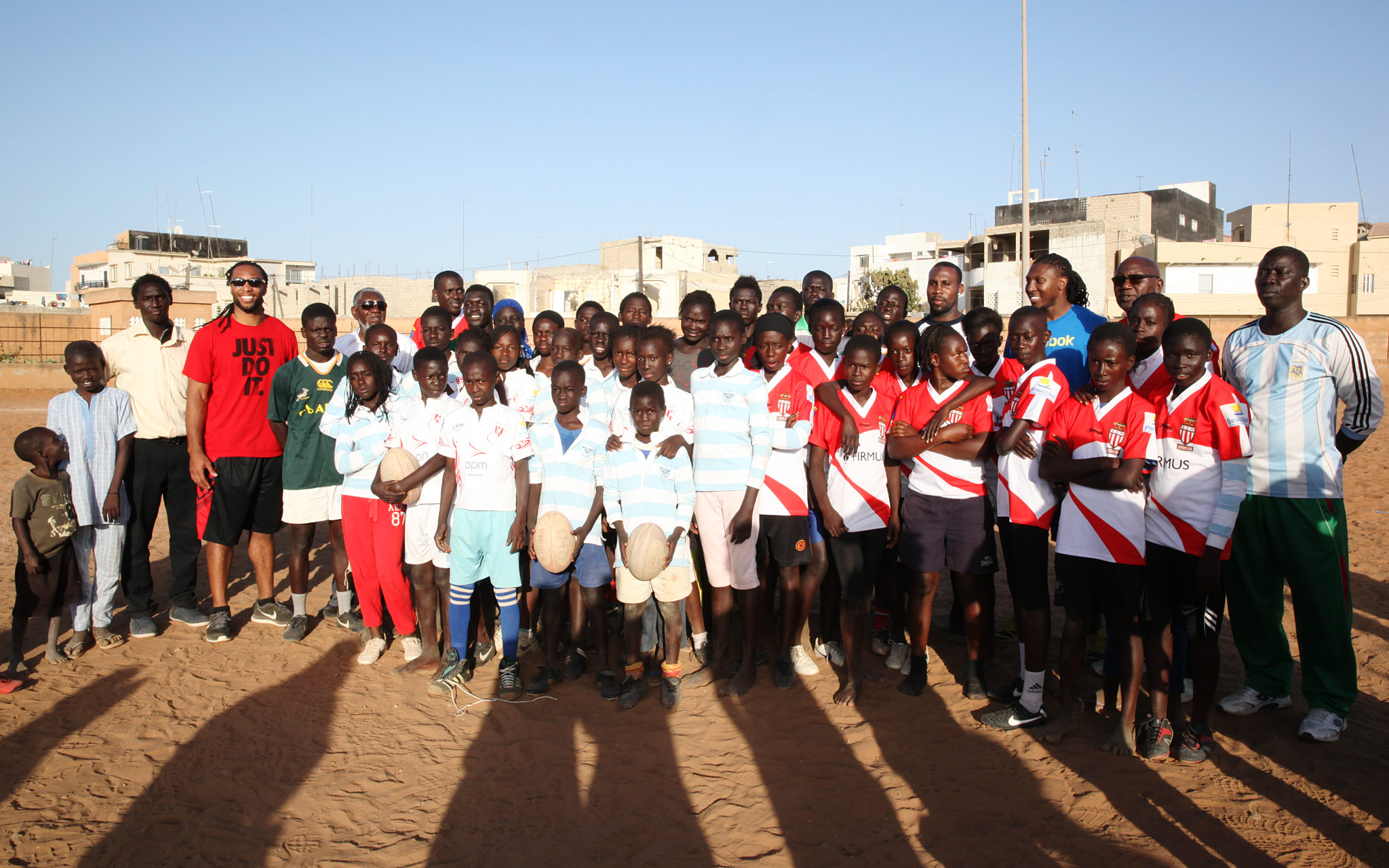 One Last Pic - NFL Players Visit Africa - ESPN