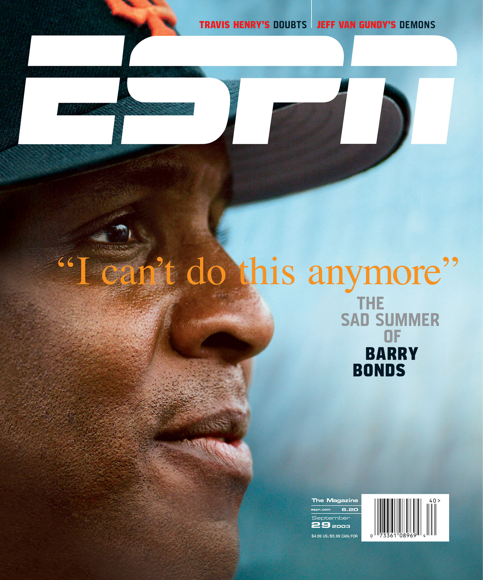 ESPN The Magazine Covers - ESPN The Magazine 2003 Covers - ESPN