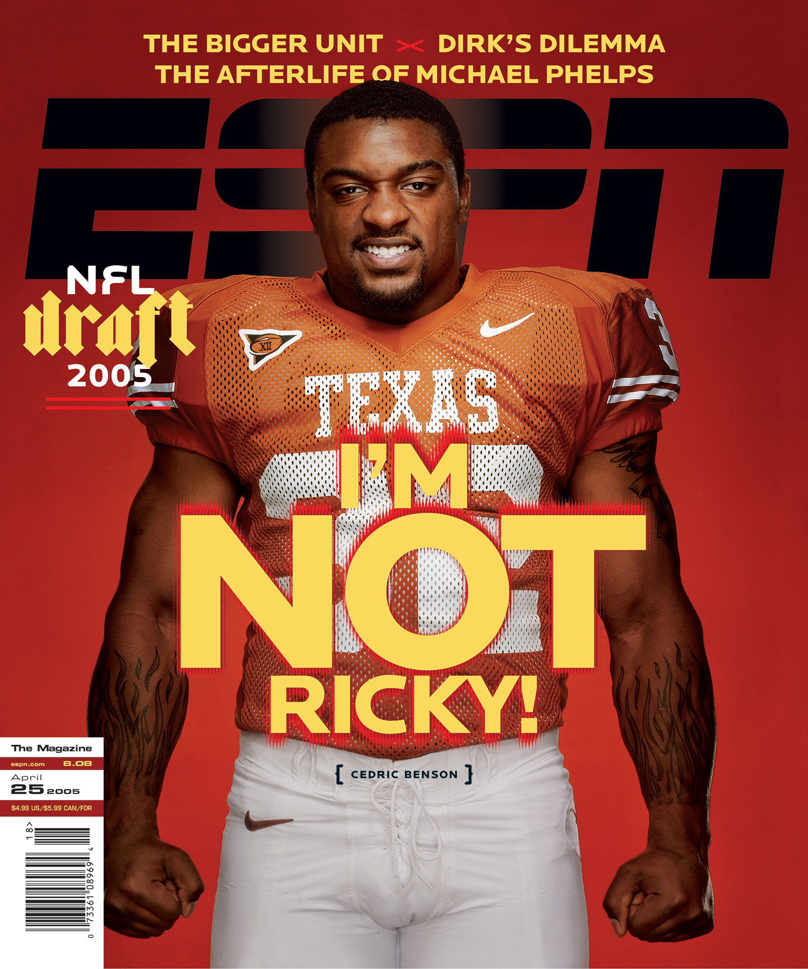 ESPN The Magazine 2005 Covers - ESPN The Magazine 2005 Covers - ESPN