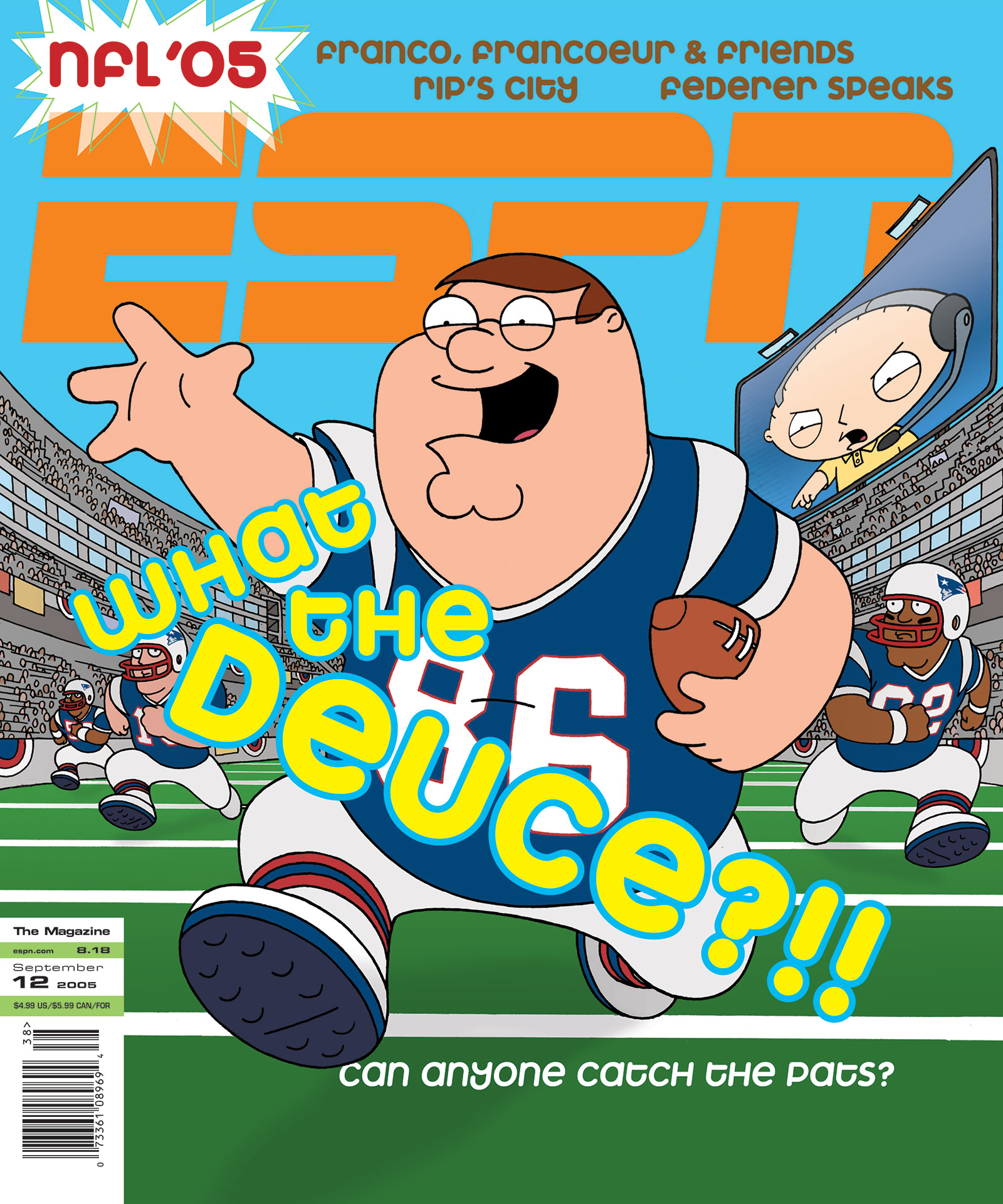 ESPN The Magazine 2005 Covers - ESPN The Magazine 2005 Covers - ESPN