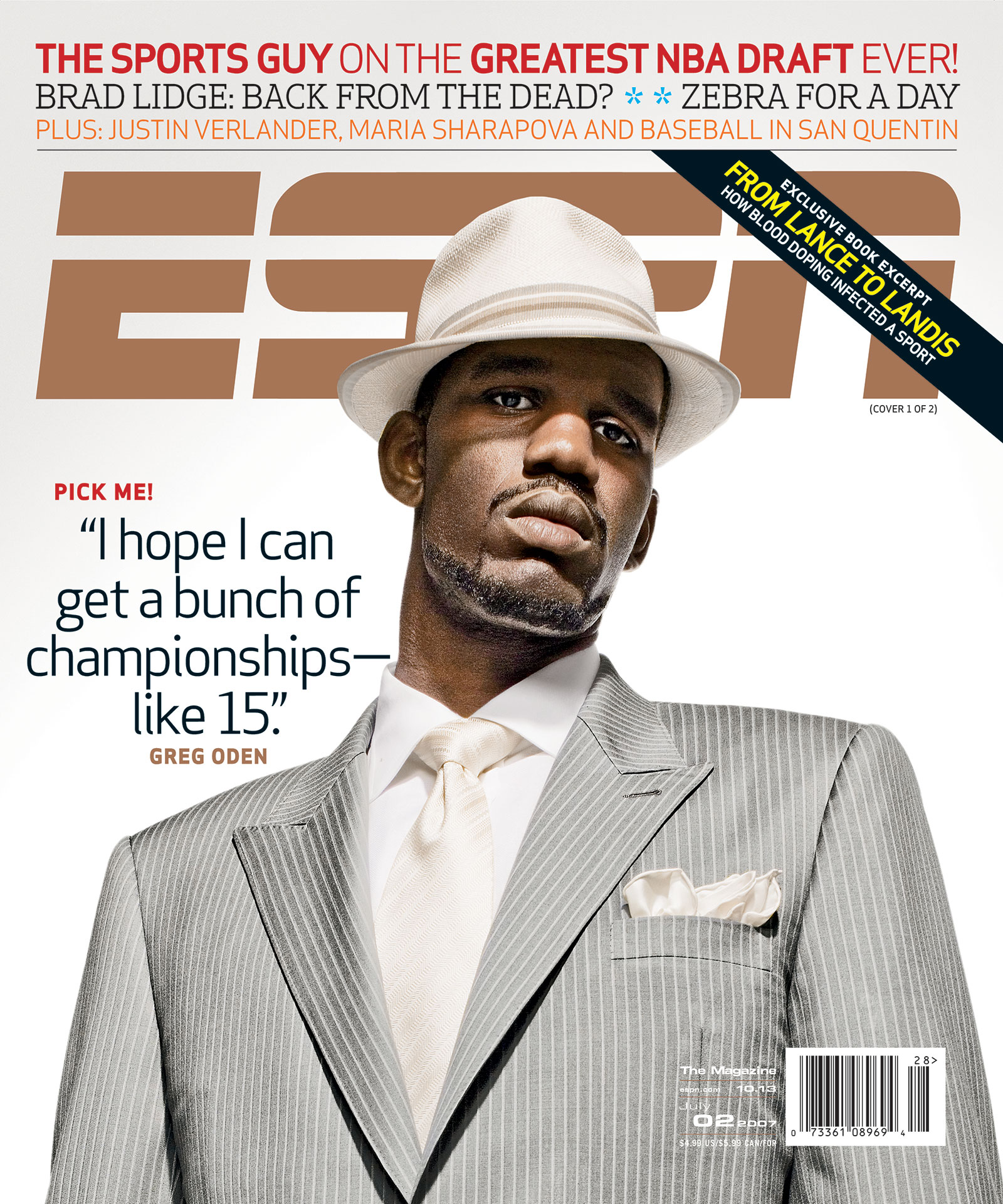 ESPN The Magazine 2007 Covers - ESPN The Magazine 2007 Covers - ESPN