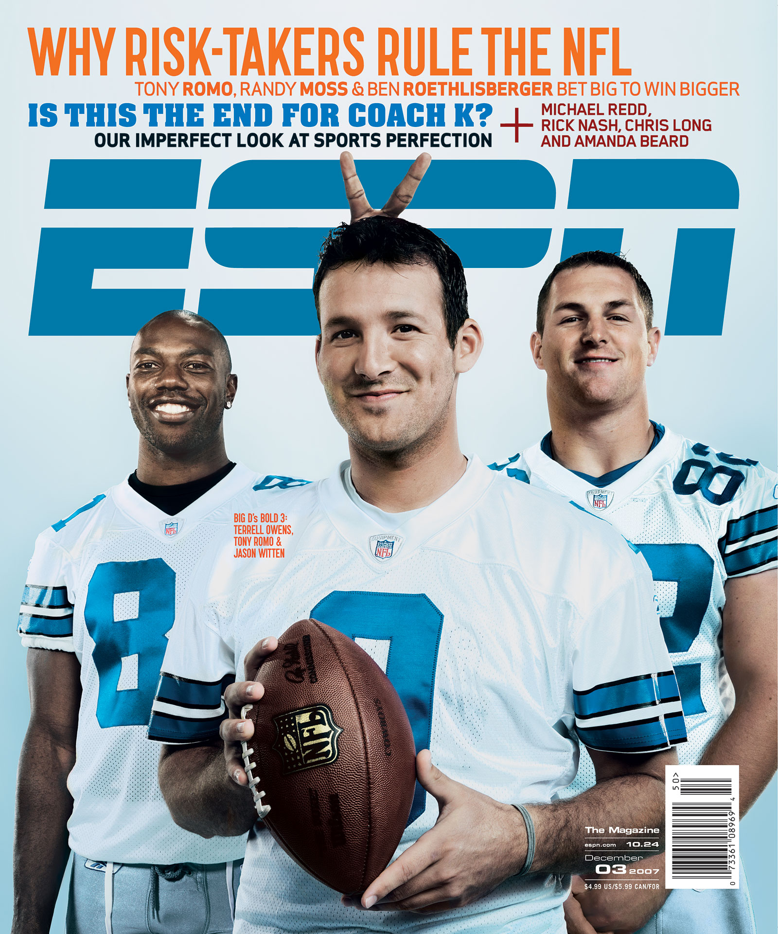 ESPN The Magazine 2007 Covers - ESPN The Magazine 2007 Covers - ESPN