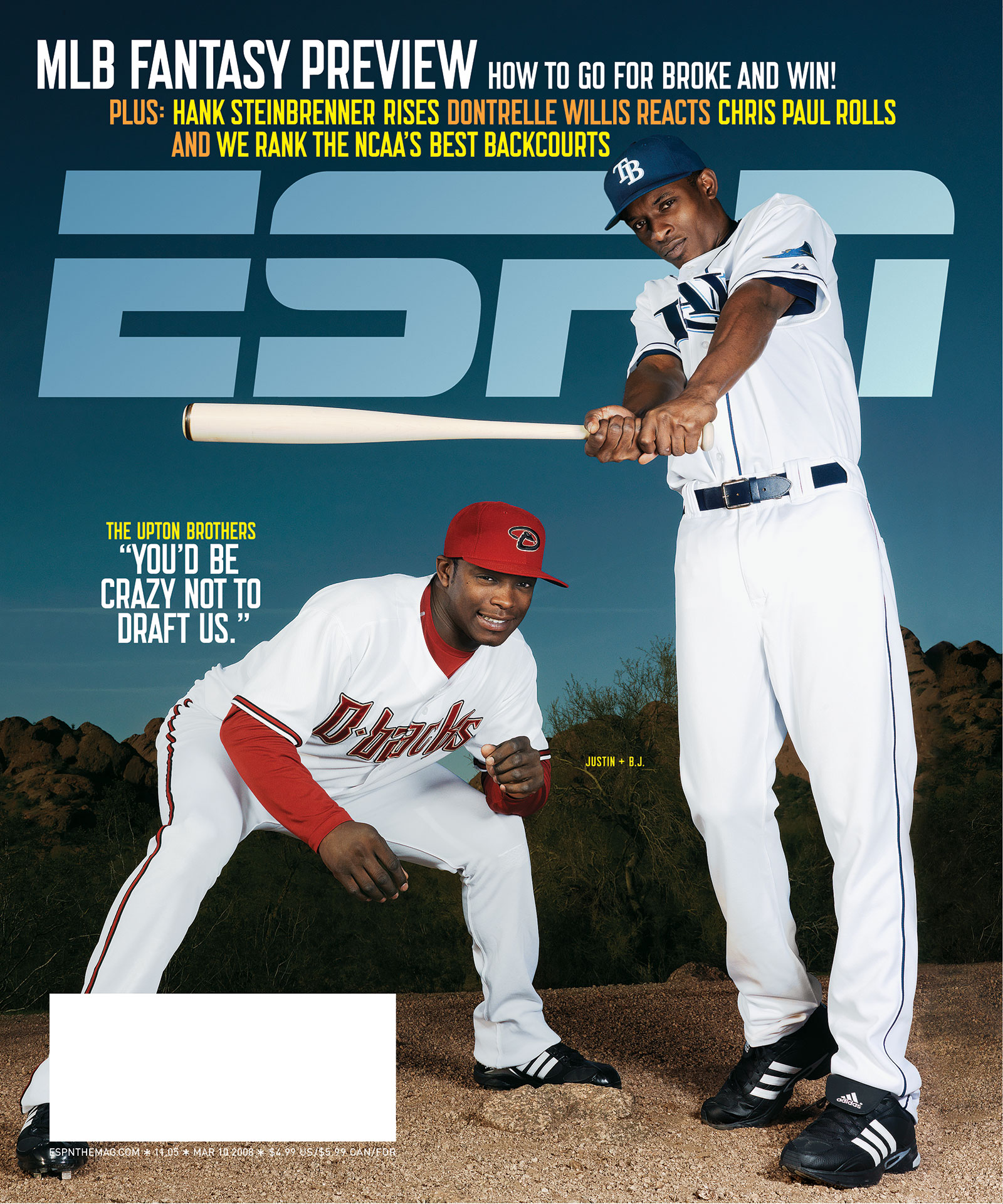 ESPN The Magazine 2008 Covers - ESPN The Magazine 2008 Covers - ESPN