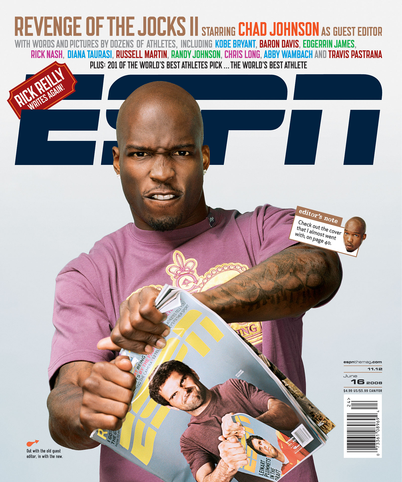 ESPN The Magazine 2008 Covers - ESPN The Magazine 2008 Covers - ESPN