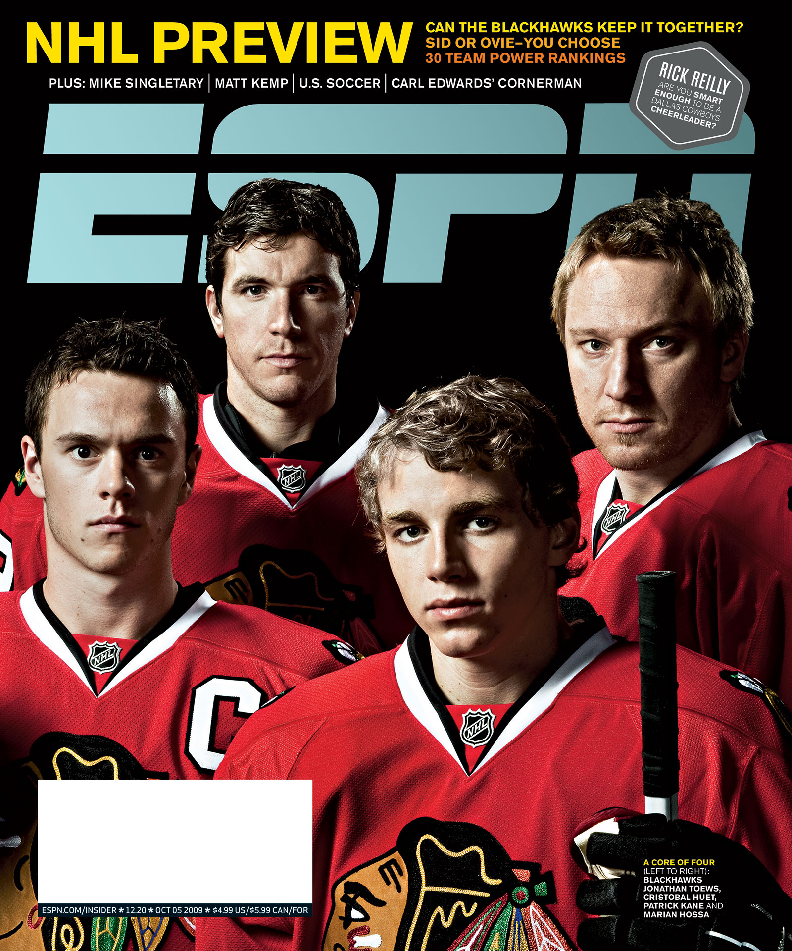ESPN The Magazine 2009 Covers - ESPN The Magazine 2009 Covers - ESPN