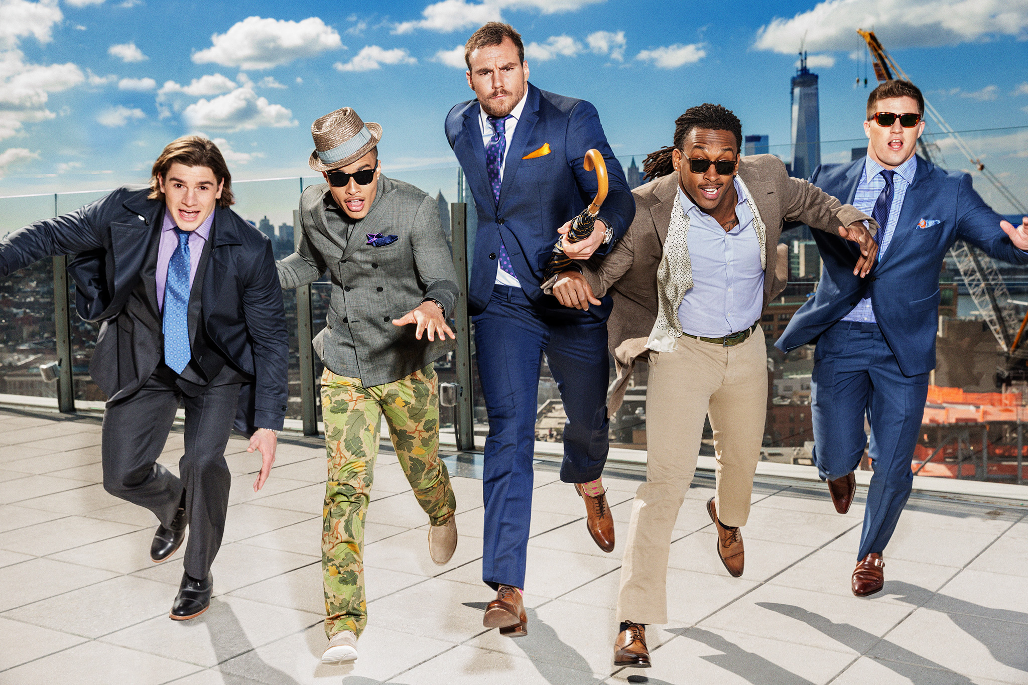 Michael Mauti, Kenny Stills, Zeke Motta, Robert Lester, Chase Thomas ...