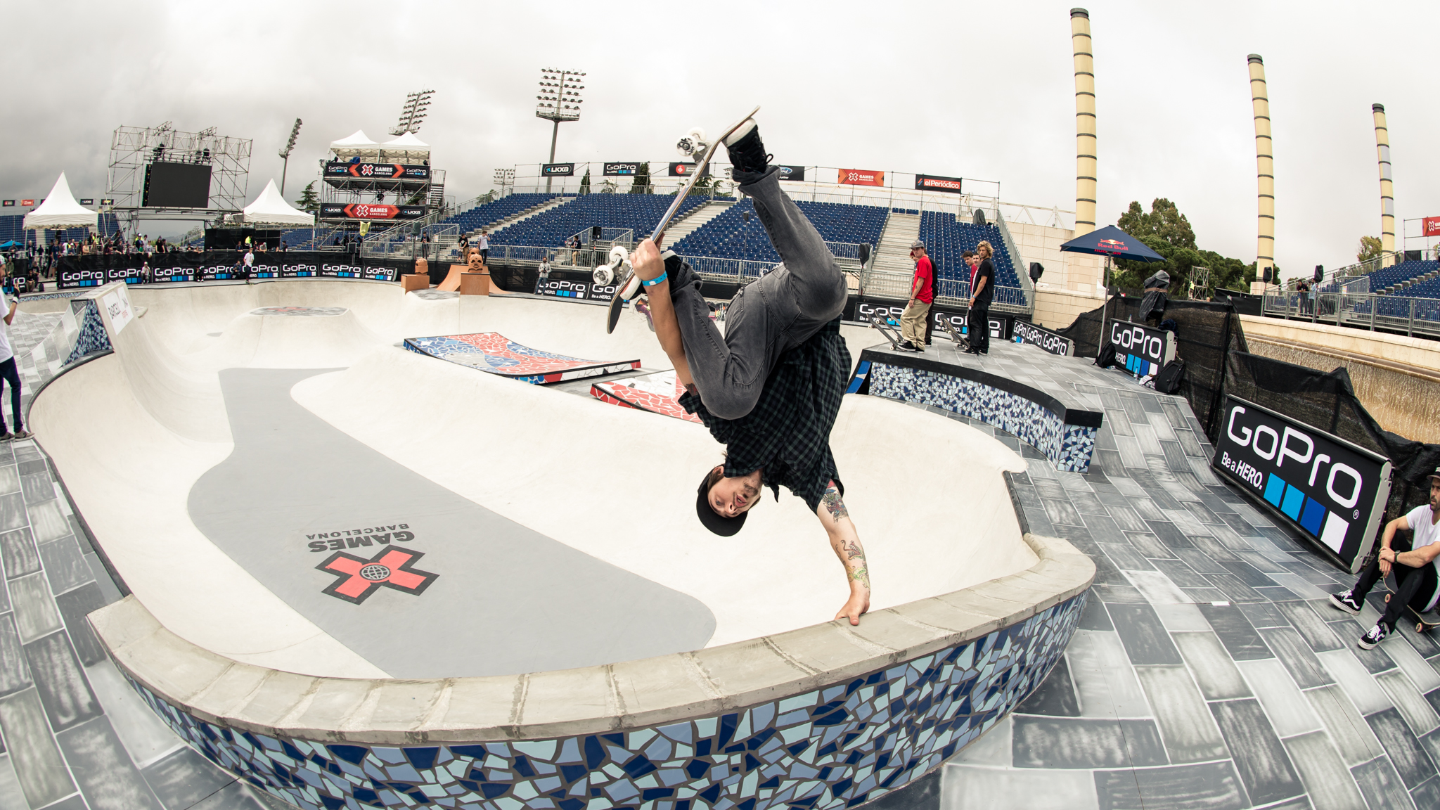 Kevin Kawolski - The session heats up at X Games Barcelona Park - X Games